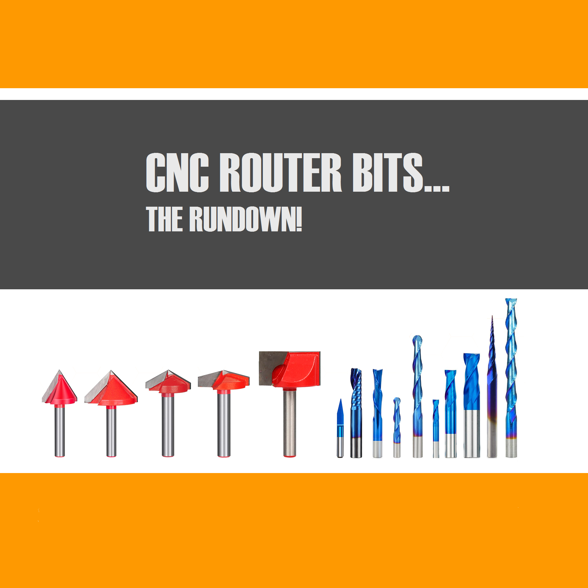 CNC Router Bits – CNC Online SA