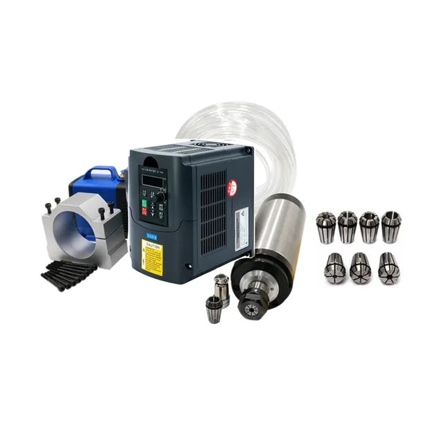 1.5kW Water Cooled Spindle With VFD Kit – CNC Online SA